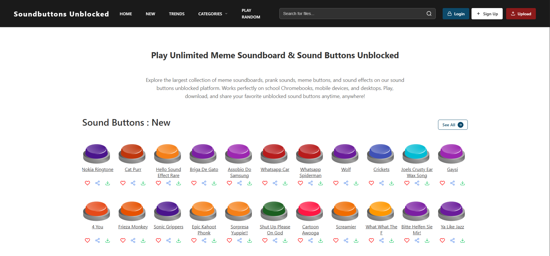 Discord Notification SFX Sound Effect Button | Soundboard Unblocked